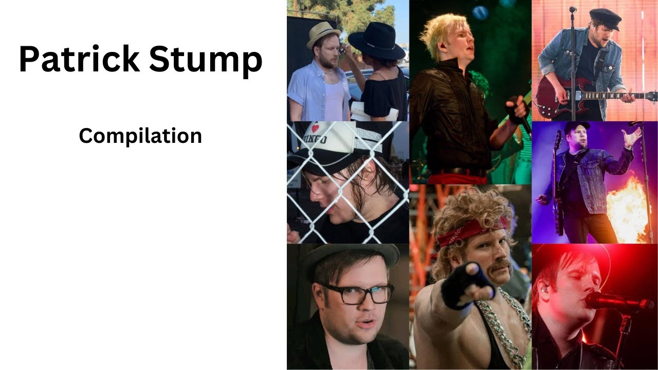 Patrick Stump compilation (redone) - YouTube