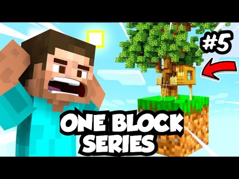 MINECRAFT ONE BLOCK SERIES GAMEPLAY VIDEO #5 - YouTube
