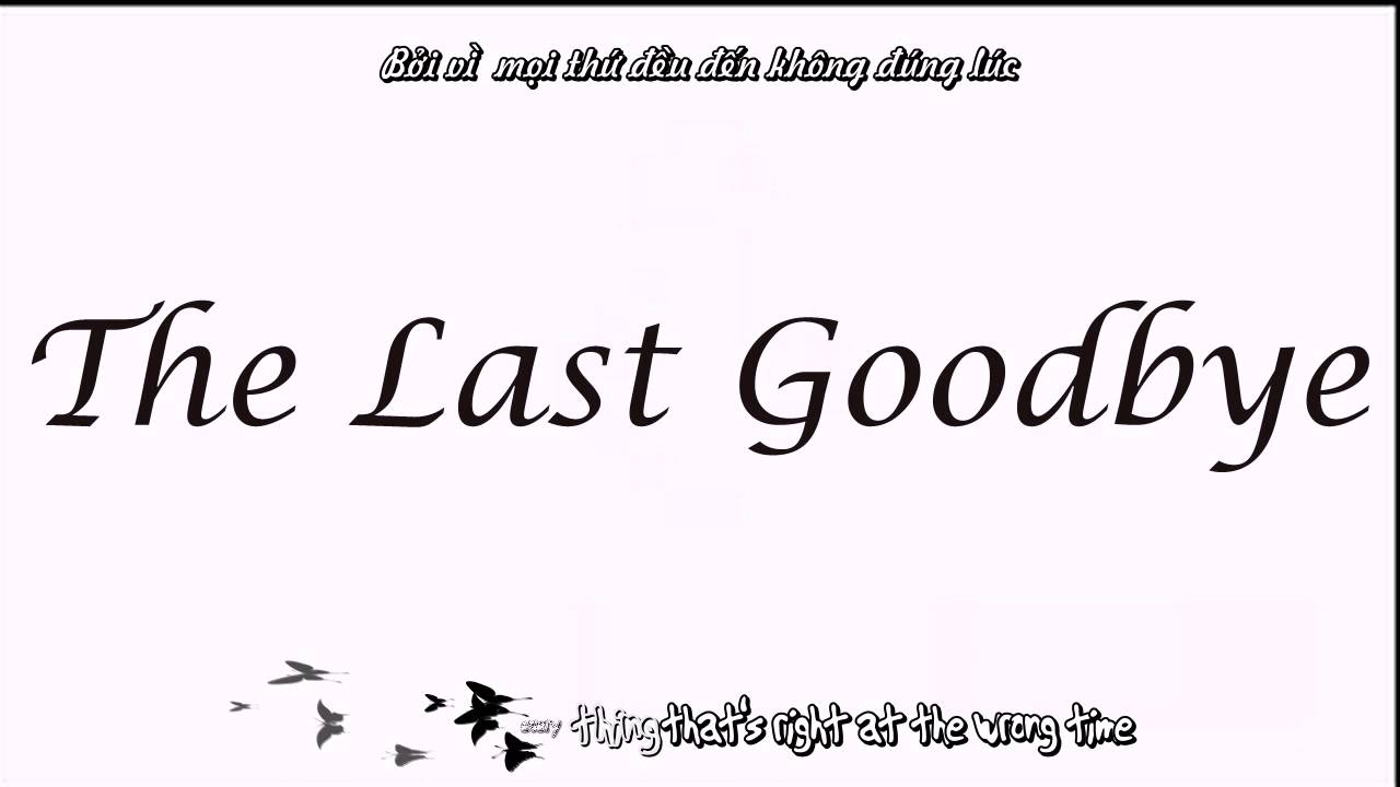 [Vietsub-Kara] The Last Goodbye - David Cook - YouTube
