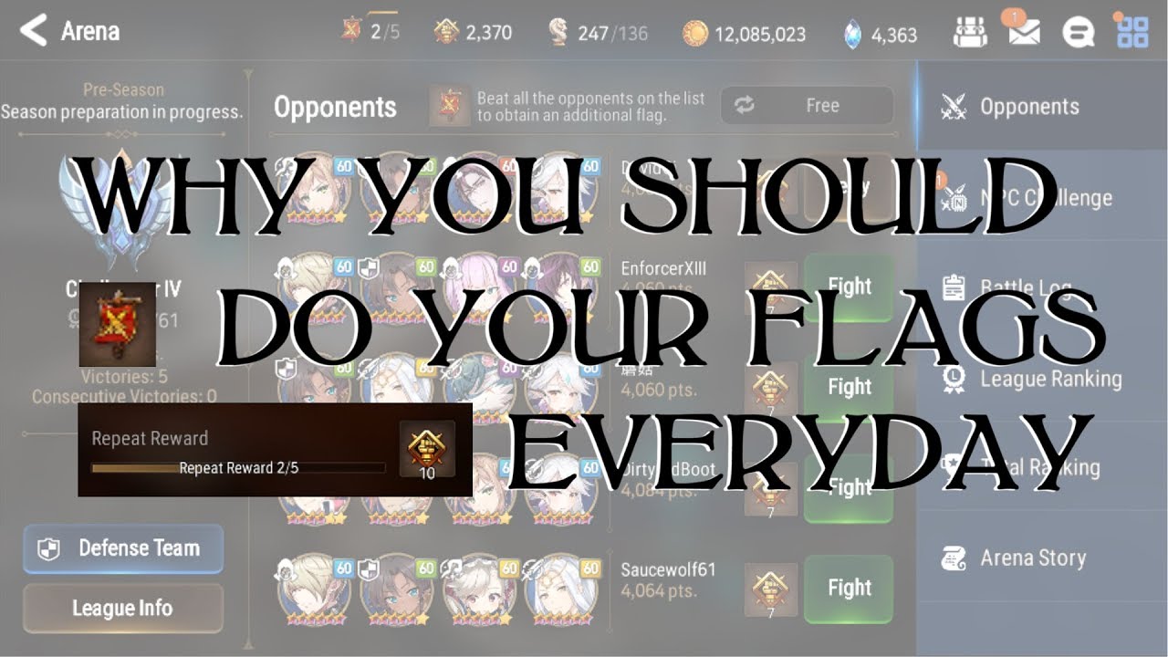 Why You Should Always Do Your Flags // Epic Seven - YouTube