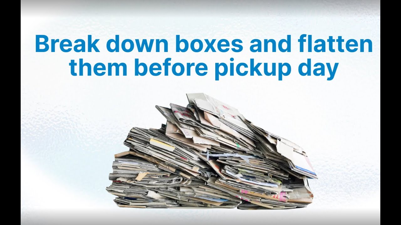 Ready: Flatten cardboard - YouTube