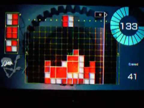 Lumines Live 180sec 200 Block Achievement - YouTube