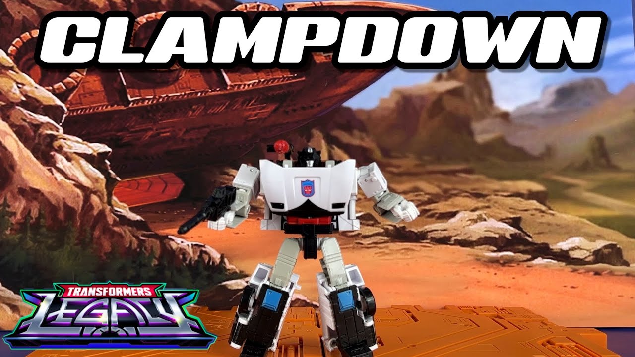 Transformers Legacy Velocitron Speedia 500 Collection Diaclone CLAMPDOWN Review - YouTube