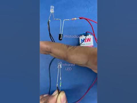 INFRARED LED & PHOTODIODE | How IR Detector Works? - YouTube