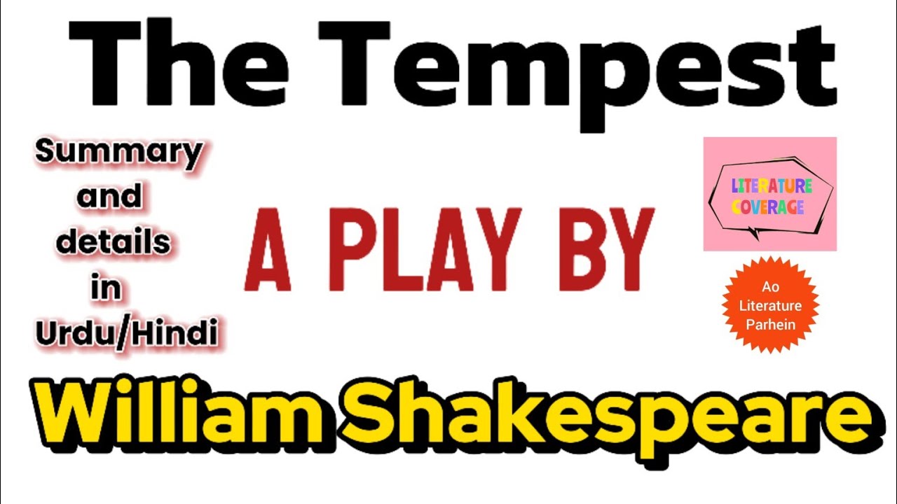 The Tempest Play By William Shakespeare Summary In Urdu YouTube the-tempest-play-by-william-shakespeare-summary-in-urdu-youtube