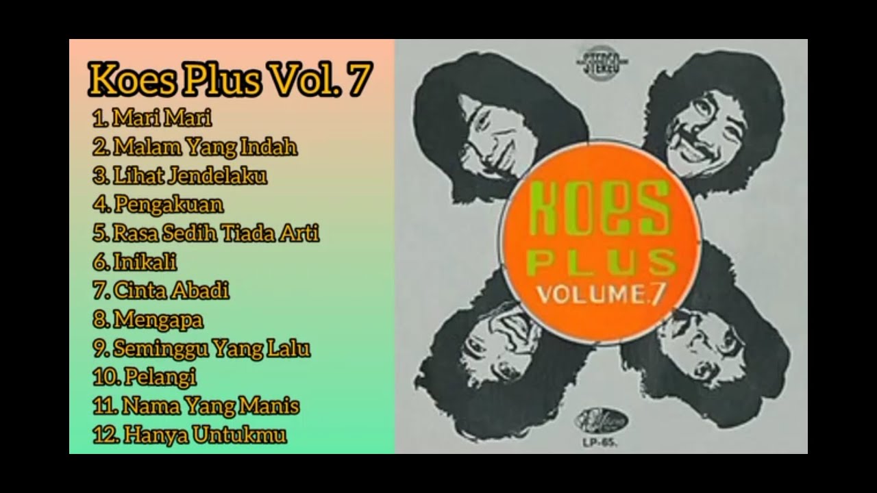 Koes Plus Vol 7 - 1973 Full Album - YouTube
