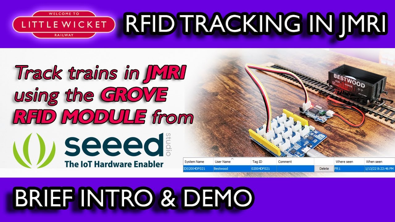 Intro to RFID Train Tracking in JMRI using the Grove RFID Module from ...