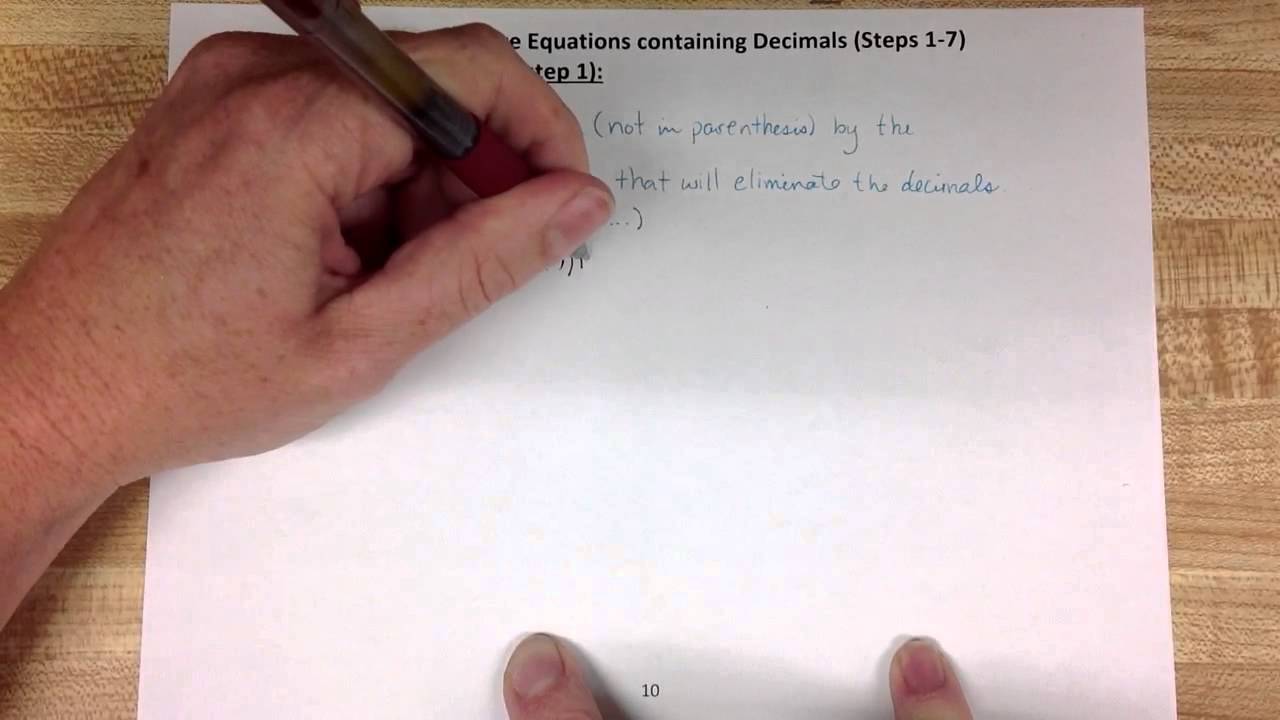 MAT 050 2.3 objective 2 part 1 - YouTube