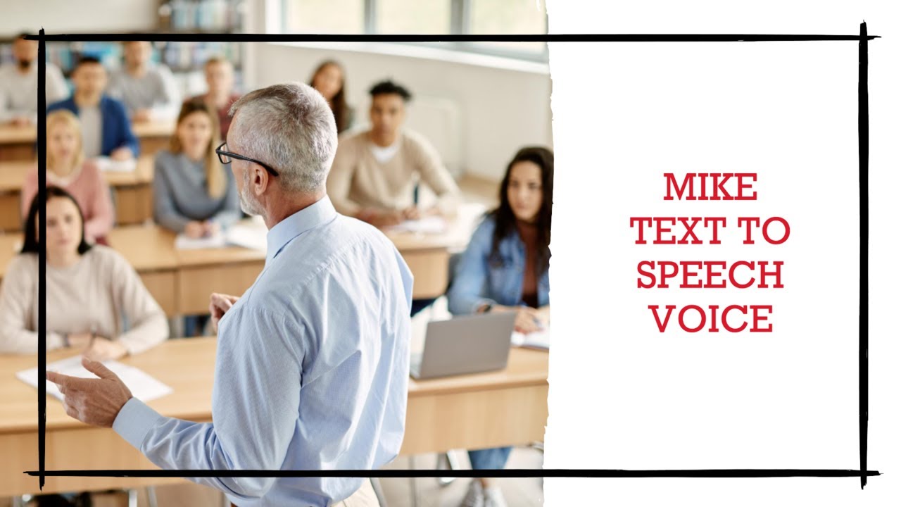 Mike text to speech - YouTube