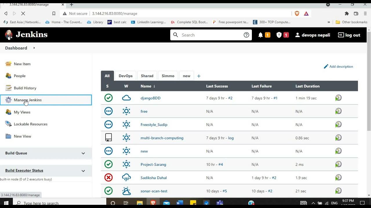 Microsoft Teams and Jenkins configuration for notification. - YouTube