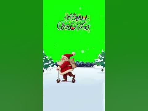 Christmas Animation Green Screen | Christmas Green Screen |Green Screen ...