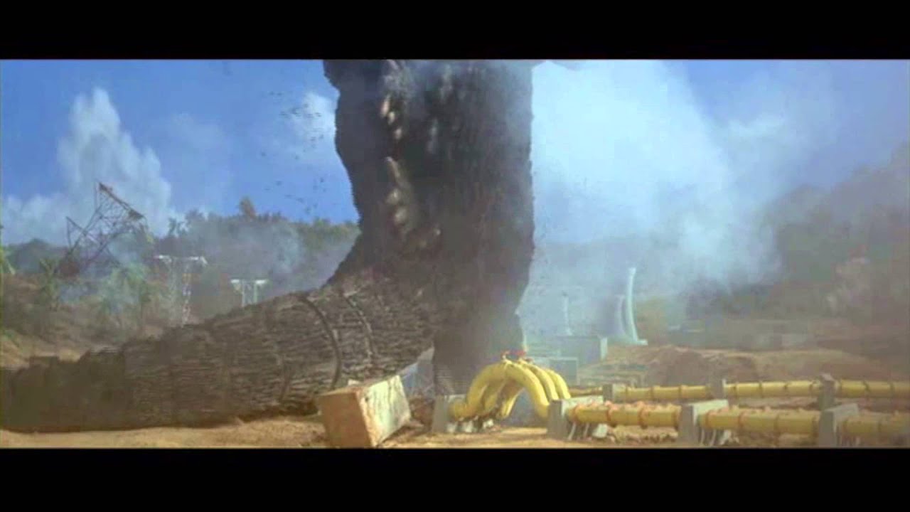Godzilla Trampling the Base - YouTube