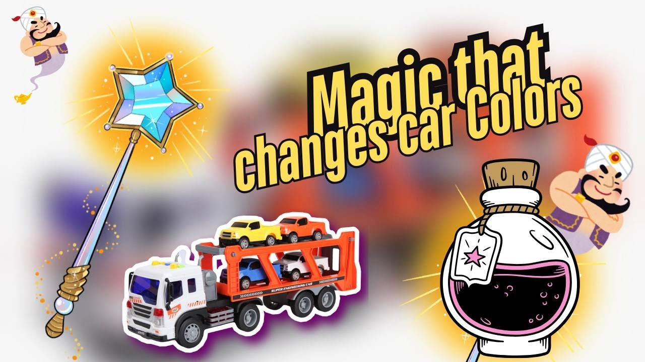 🔮 MAGIC that changes car colors 🚗🪄 #cars #automobile - YouTube