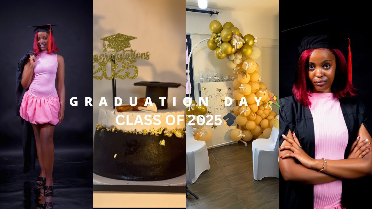 GRADUATION DAY VLOG 👩‍🎓🥰Ceremony, Family Time, Lunch,Gifts & 💃 🎁 - YouTube