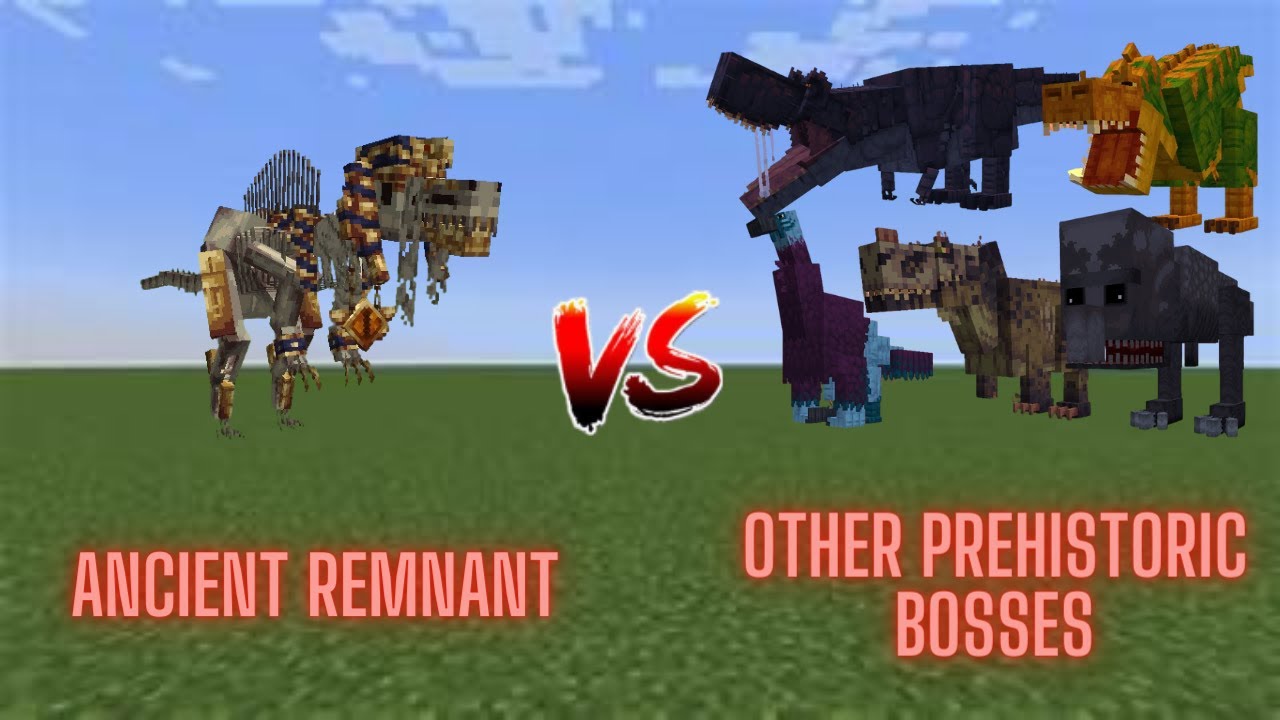Ancient Remnant Vs. Other Prehistoric Mobs - YouTube