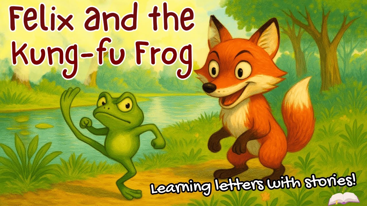 Read Aloud Book for Toddlers Learn F Story for Preschool Felix and the ...