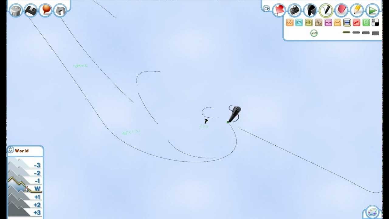 Line Rider 2 Unbound review! - YouTube