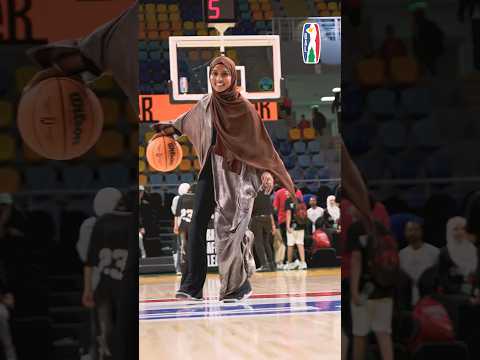 vibesssss in cairo 🇪🇬🏀🔥 #basketball #hijab #somali