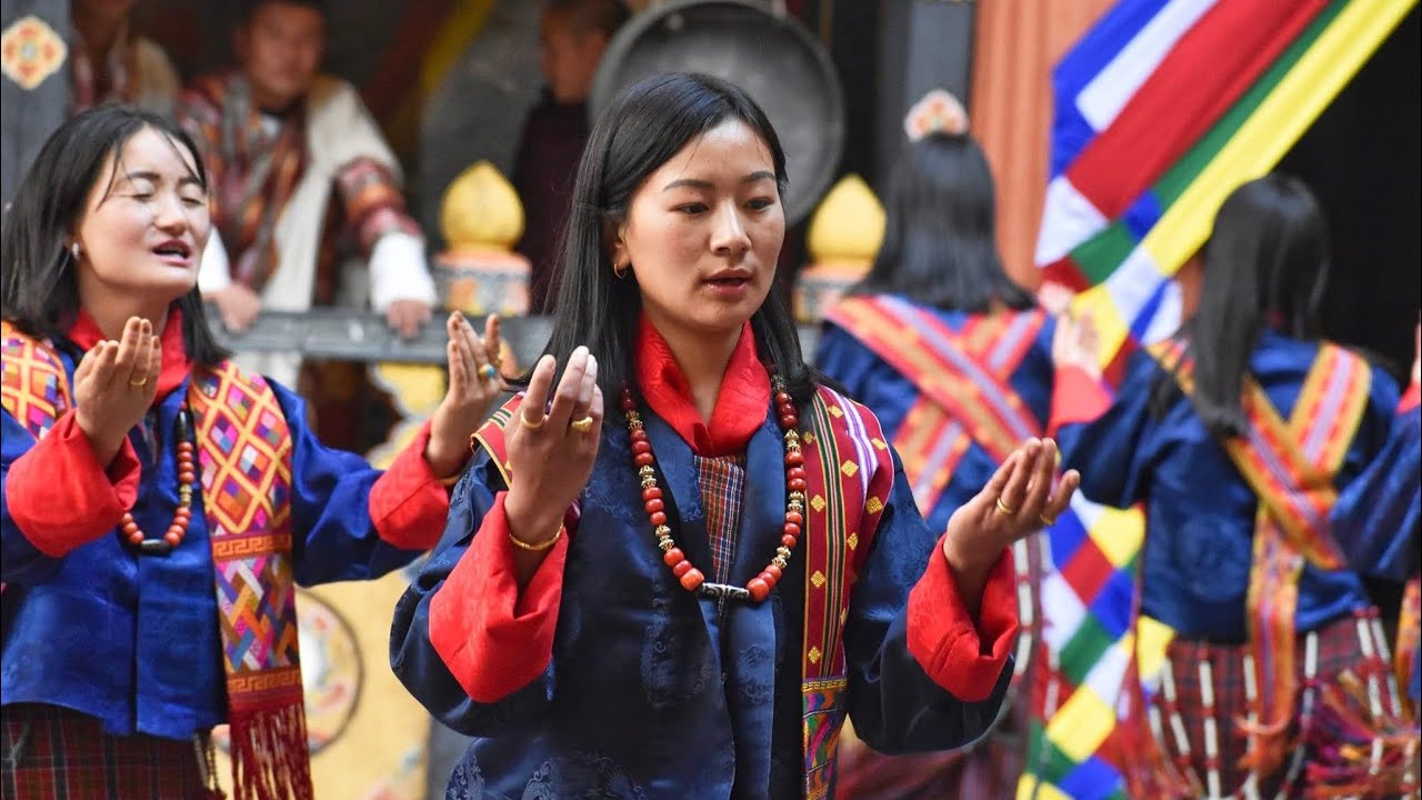 Tibetan Dance || Latest Tibetan Dance || Tibetan Dance by Bhutanese ...