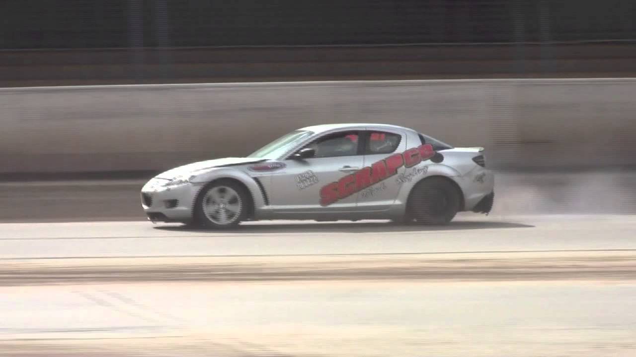 MAZDA RX8 DRIFTING AT NORFOLK ARENA DRIFT PRACTICE MARCH 2014 - YouTube