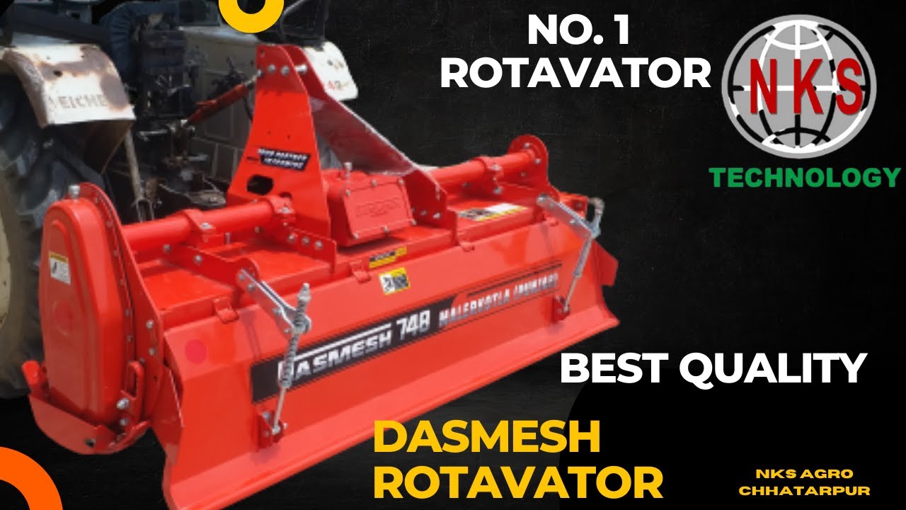 DASMESH ROTAVATOR 748 BEST 7 FEET - YouTube