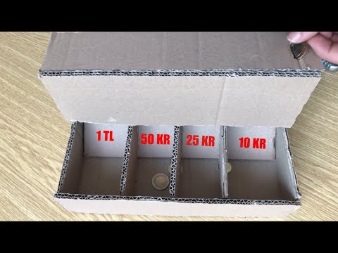 Karton Kutudan Para Ayırma Makinesi