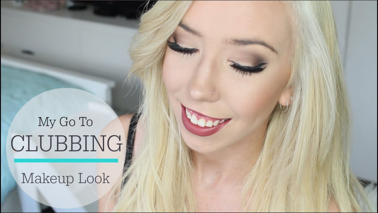 My Go to Clubbing Makeup ♡ MAKEUP TUTORIAL - YouTube