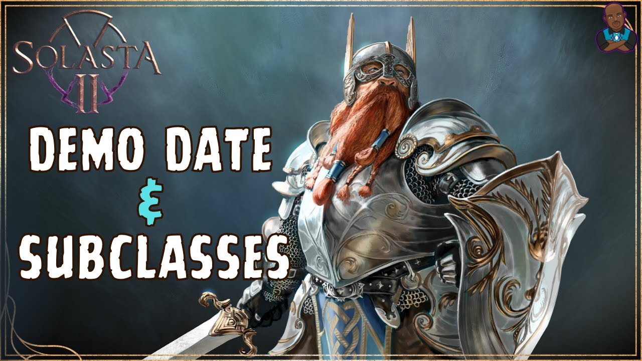 Solasta 2 - Demo Release Date Announced & Subclasses Information - YouTube