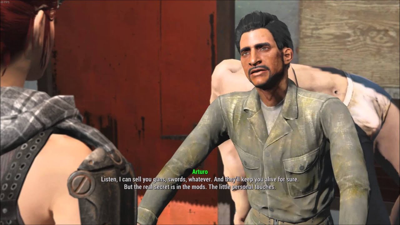 Kyle the Corpse Goes Shopping (Fallout 4) - YouTube