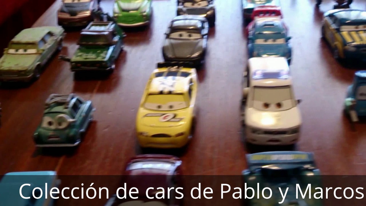 Colección de cars de Pablo y Marcos - YouTube