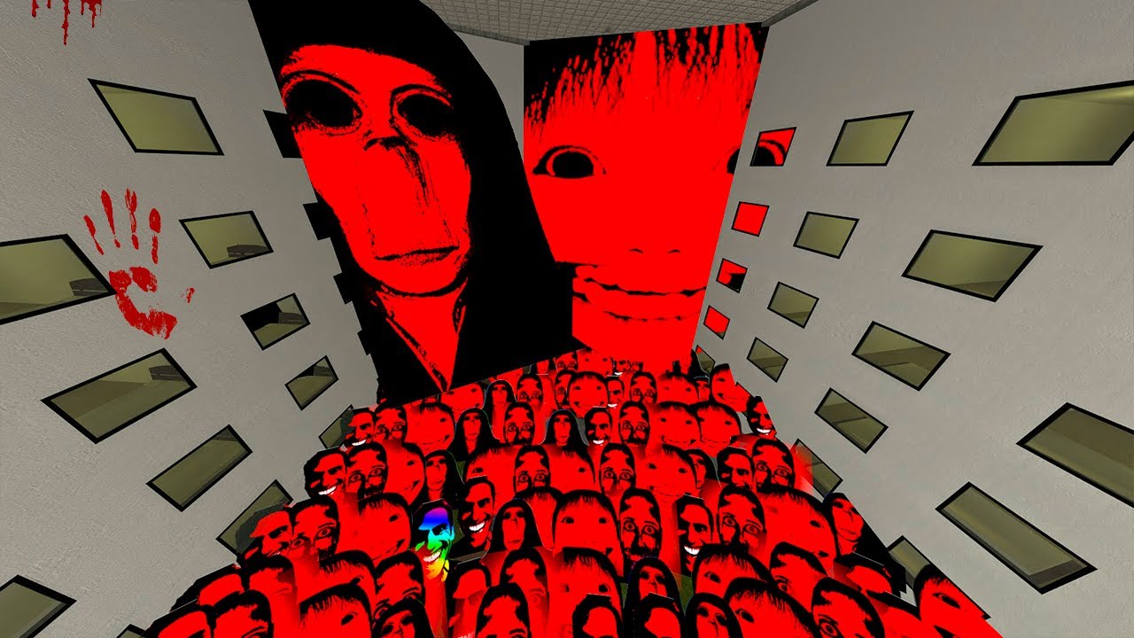 Whole Hotel Of Sprunki Nextbots Is Chasing Me! p.8 - YouTube