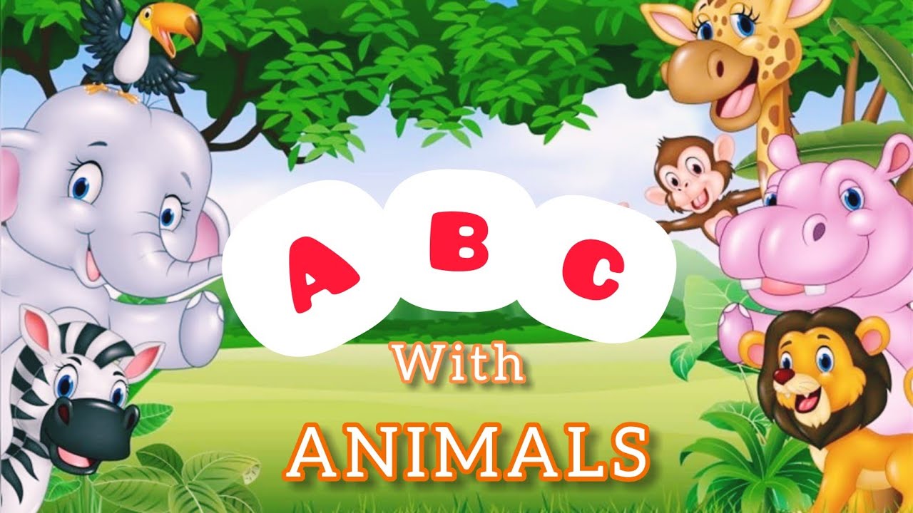 A B C | Animal song | Learn alphabets with animals |#Animals |alphabets ...