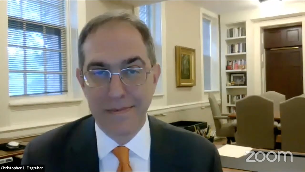 President's Welcome to the Class of 2024 - YouTube