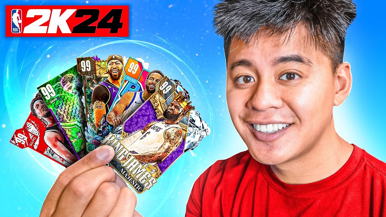Opening Cards To Build My Roster in NBA 2K24! - YouTube