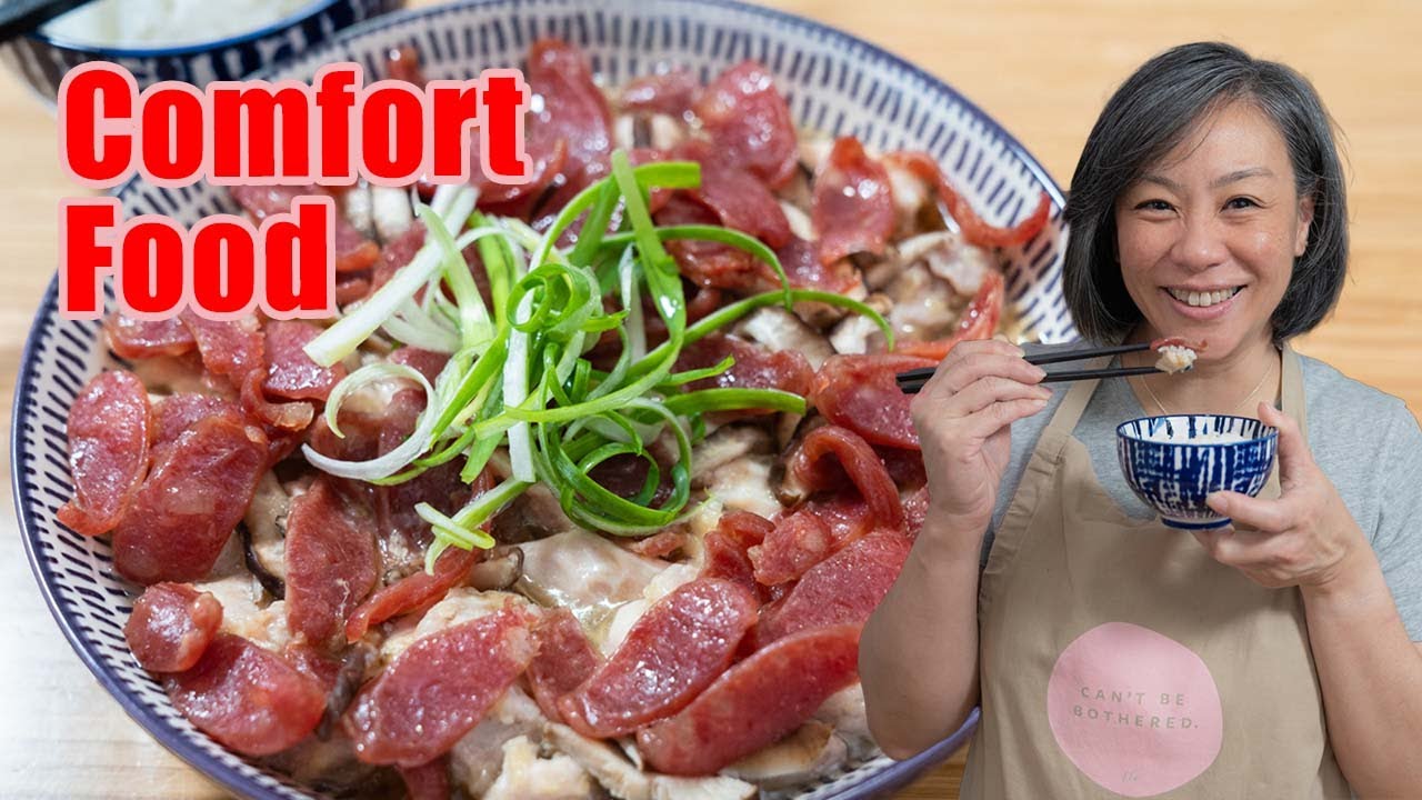 Simple Chinese Comfort Food - Chicken, Sausage and Mushroom - YouTube