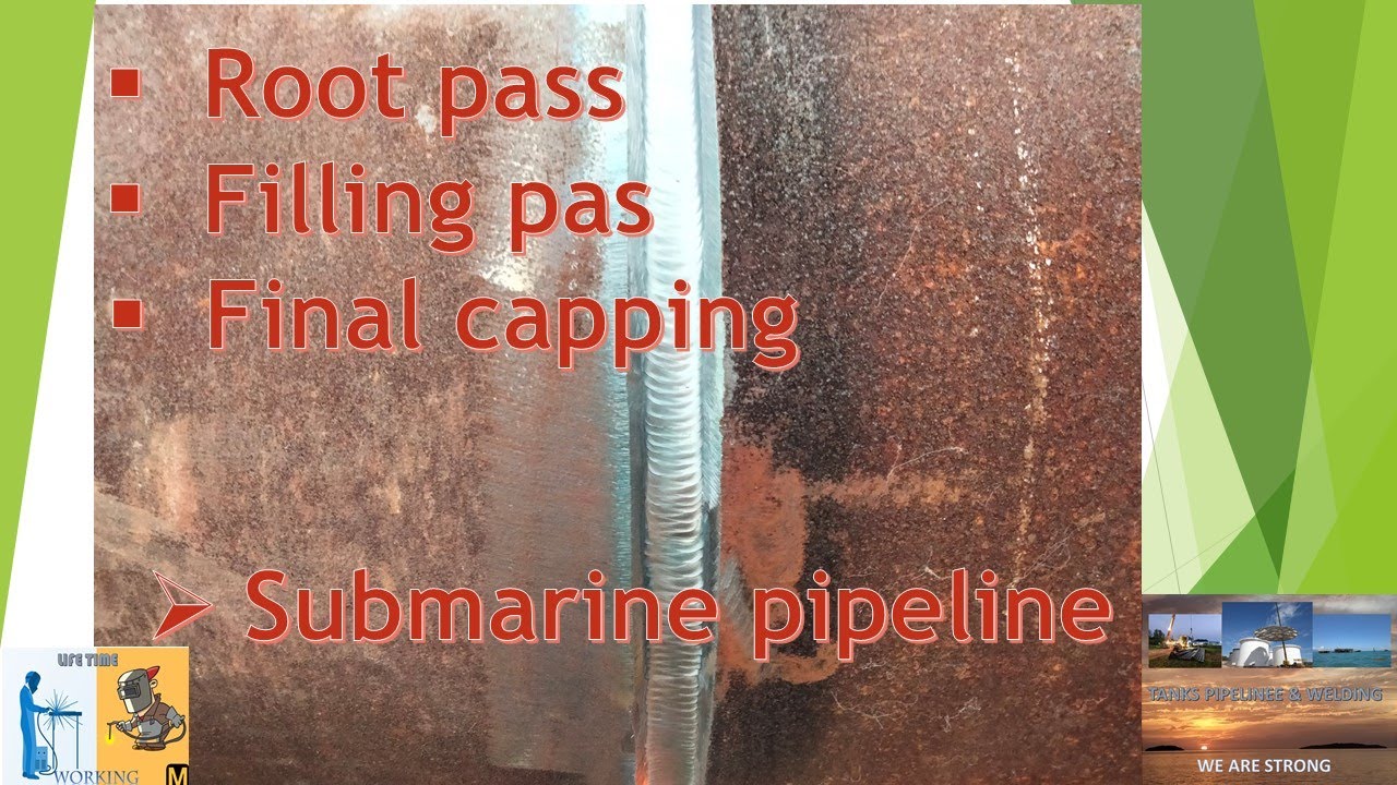 14. Root pass welding submarine pipeline - YouTube