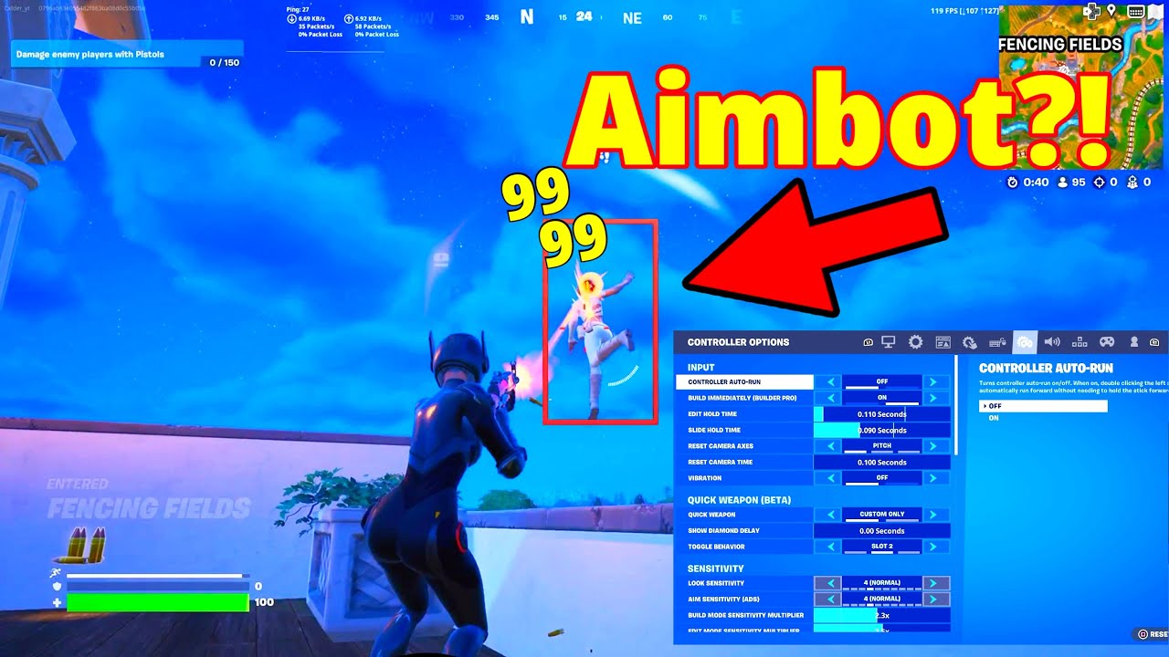 *UPDATED* BEST Controller Settings For Editing Fast + Aimbot Fortnite ...