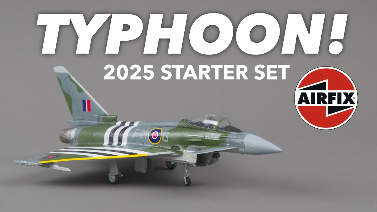 BUILDING THE NEW 2025 AIRFIX TYPHOON STARTER SET - YouTube