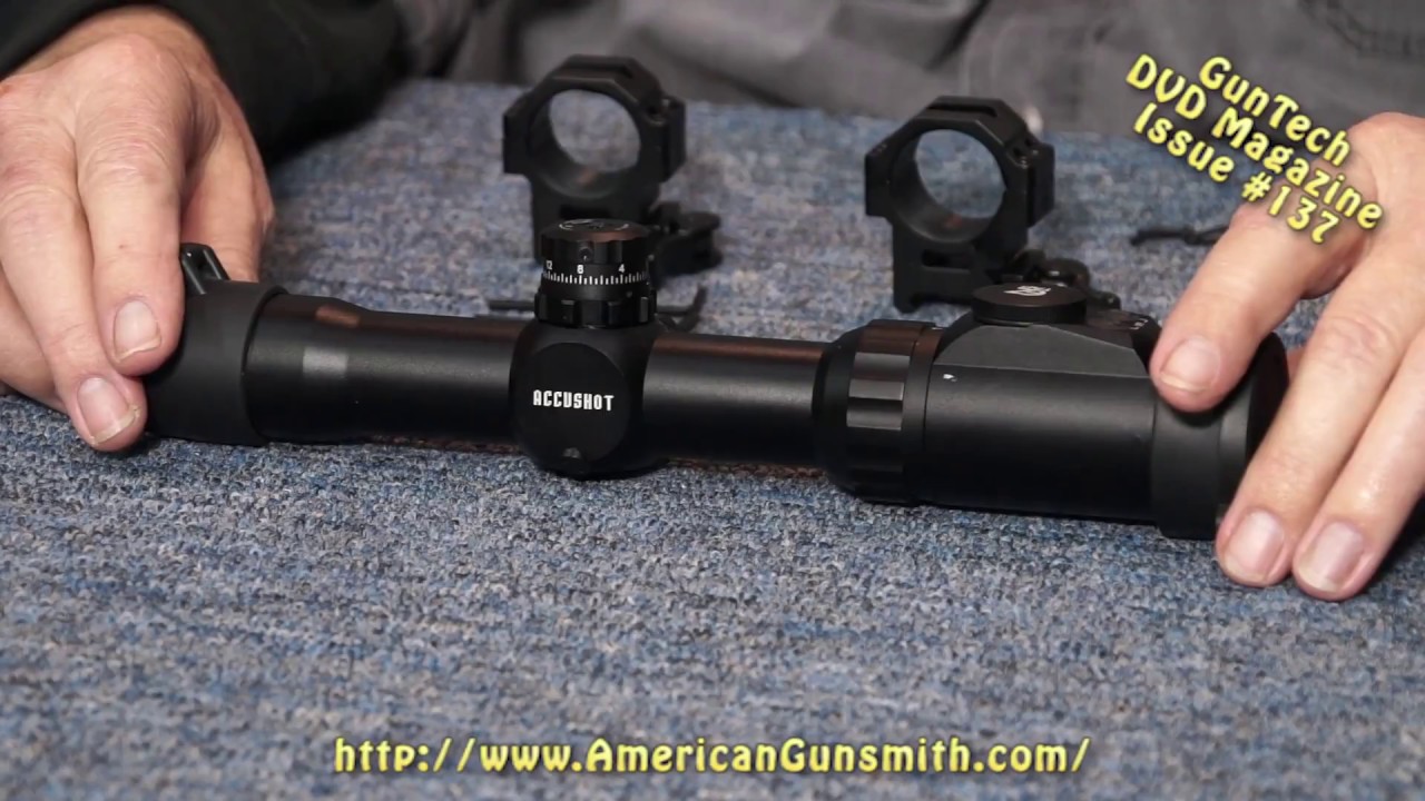 Product Review - 1x8 Scope - GunTech #137 - YouTube
