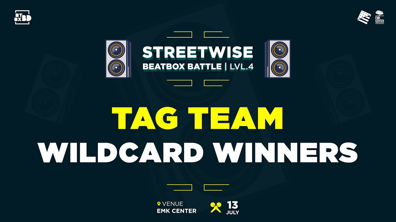 Tag Team Wildcard Winners | StreetWise Beatbox Battle (Level 4) | 2024 ...