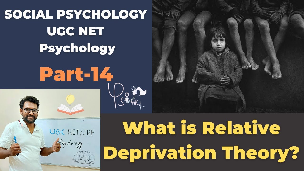 NTA UGC NET JRF Psychology Lessons Part 14 What is Relative Deprivation ...