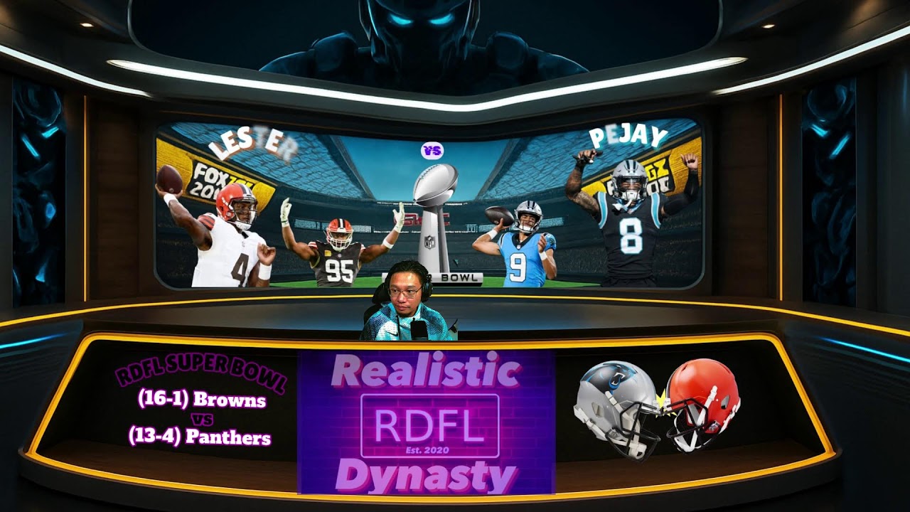 RDFL SUPER BOWL - Browns vs Panthers - YouTube