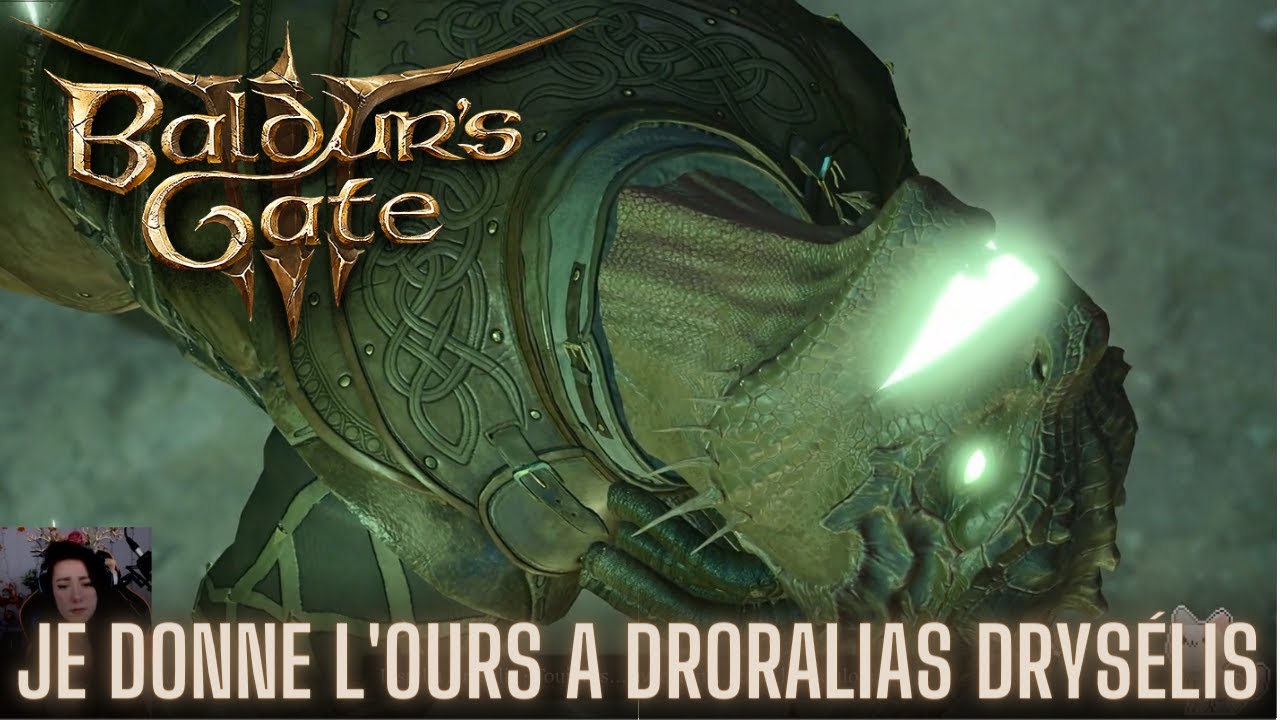Je donne l'ours a Droralias Drysélis | Baldur's Gate 3 - YouTube