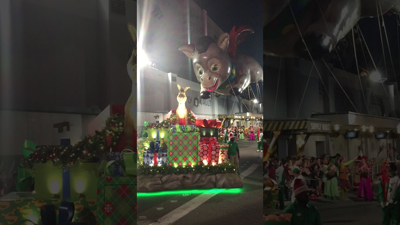 Macy's 2017 parade preview- Shrek Floats & Balloons 14 - YouTube