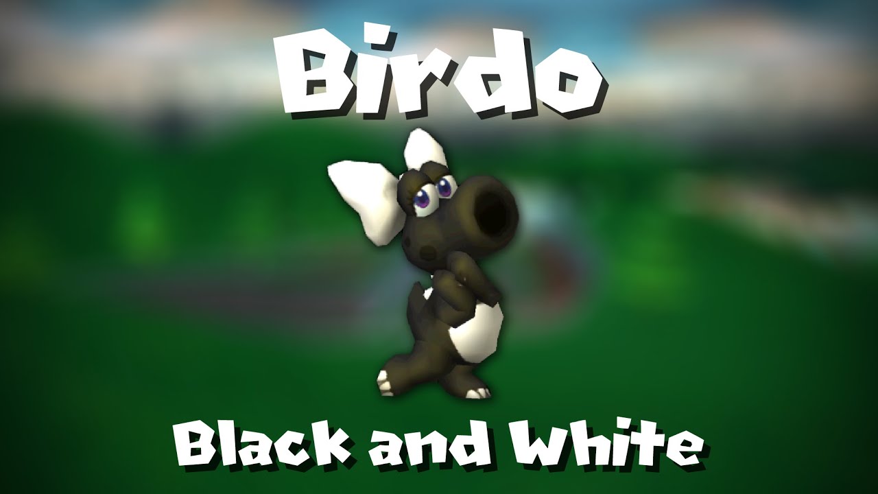 Birdo - Black & White Texture - Mario Kart Wii - YouTube