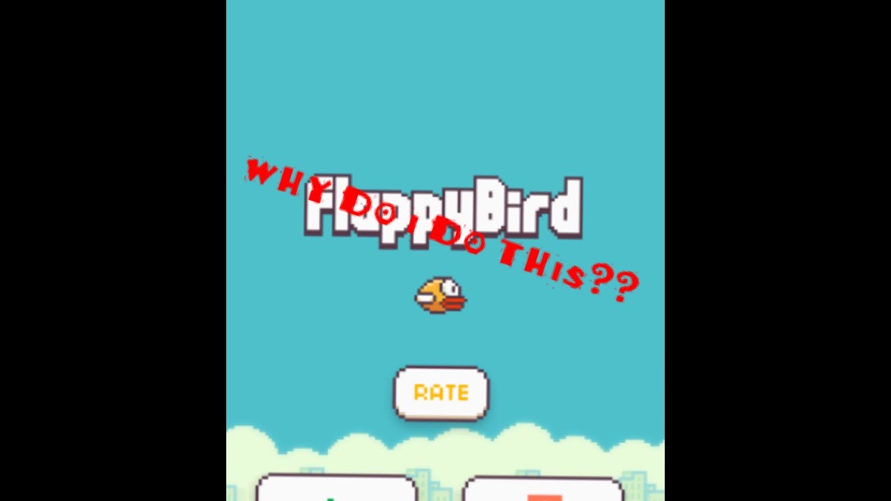 Flappy bird xD rage - YouTube