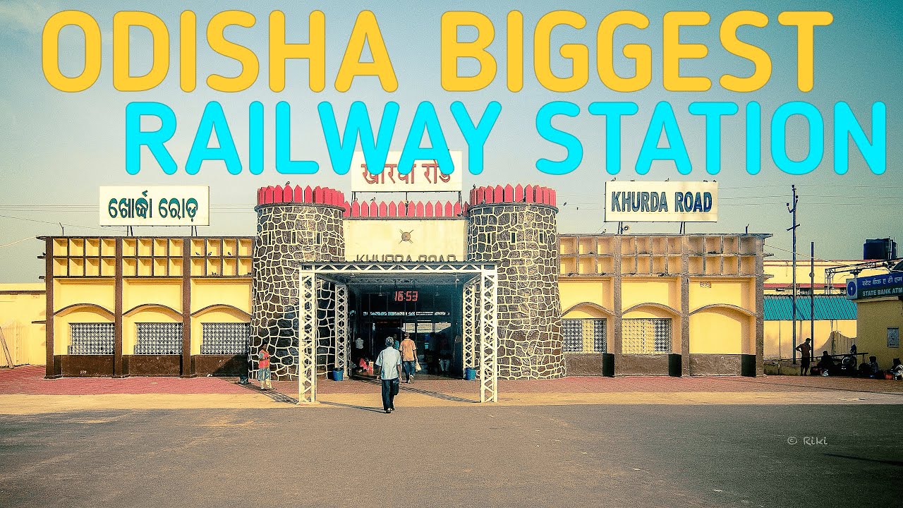 odisha biggest railway station 🚂🚂 || TEKMAK RIDER - YouTube