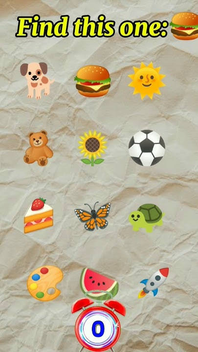 Hidden Emoji Challenge: Can You Find It?Emoji Puzzle Fun: Spot the ...