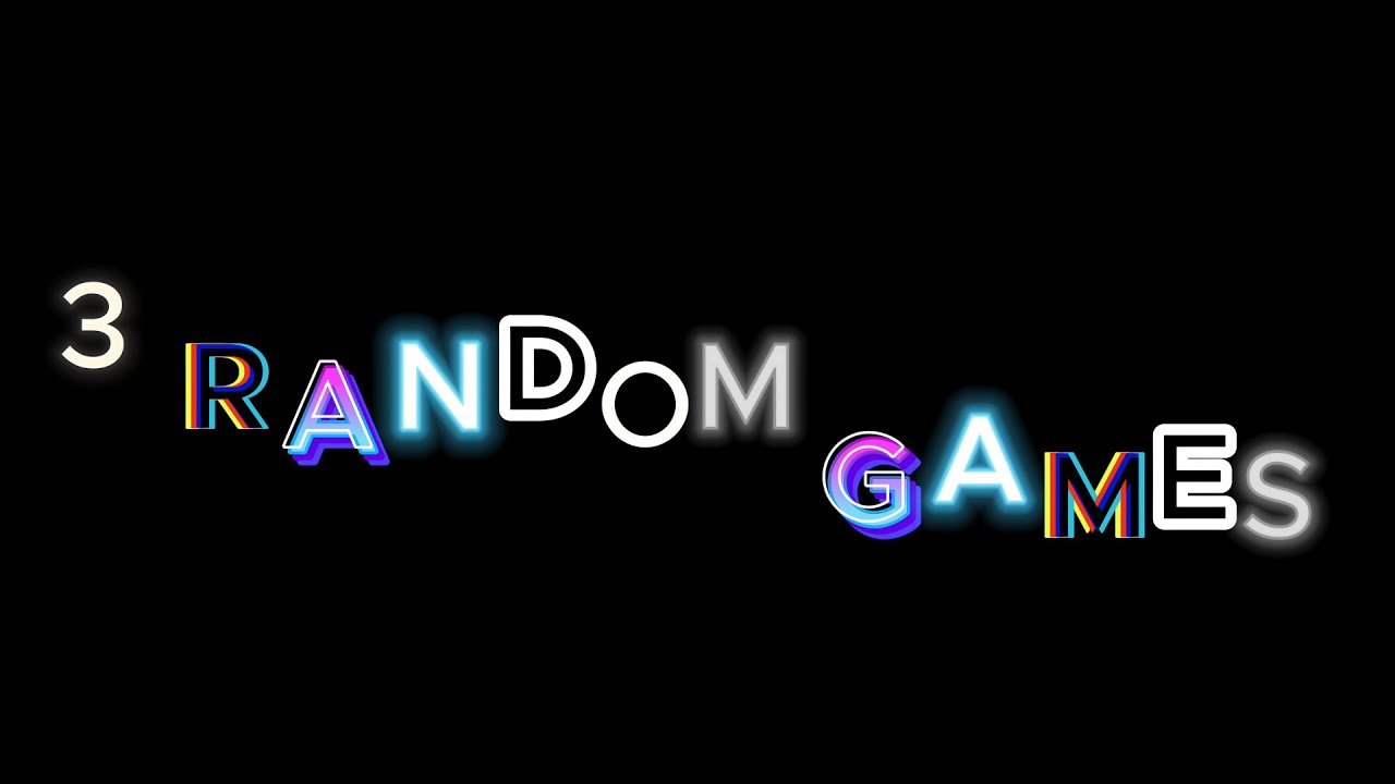 3 random games Ep 2 - YouTube