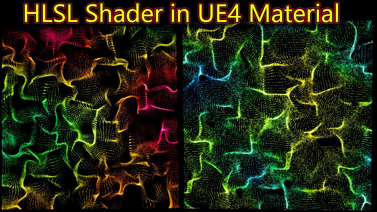Hlsl Shader In Ue4 Material Custom Node Download Project Files Youtube 4890